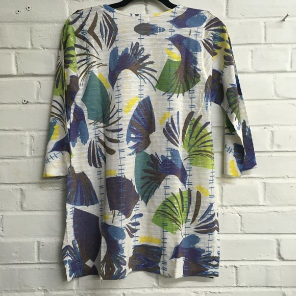 Atelier 5 | Tops | Tunic With Curved Notch Neck Opening | Poshmark